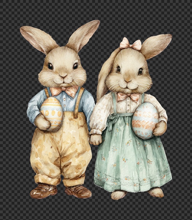 Spring Animal Celebration Rabbit Images | Free Photos, PNG Stickers ...