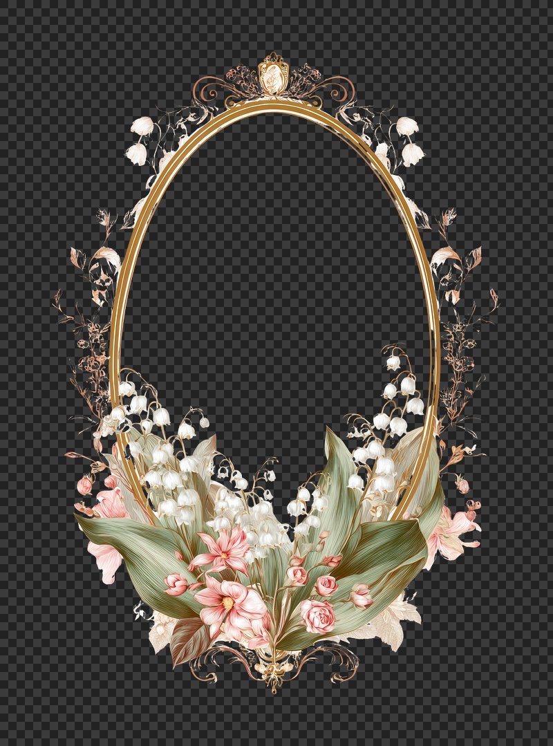 Gold And Leaves Background Frame Images | Free Photos, PNG Stickers ...