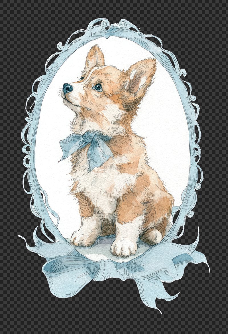 Dog+ribbon PNG Images | Free Photos, PNG Stickers, Wallpapers ...