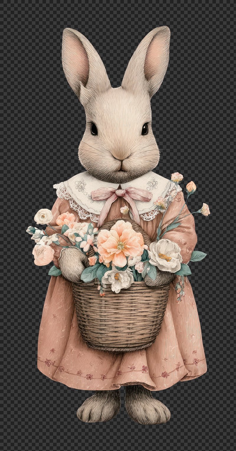 Pink+baby+bunny+rabbit Background Images | Free Photos, PNG Stickers ...