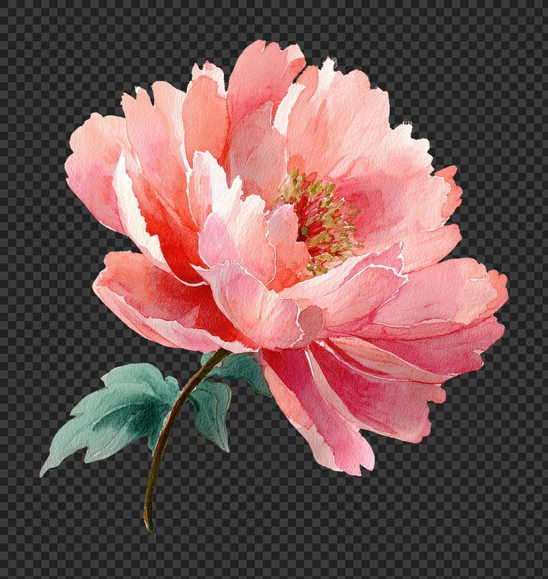 Pink Peony Flower Nature Png Images | Download Free Design Resources on ...