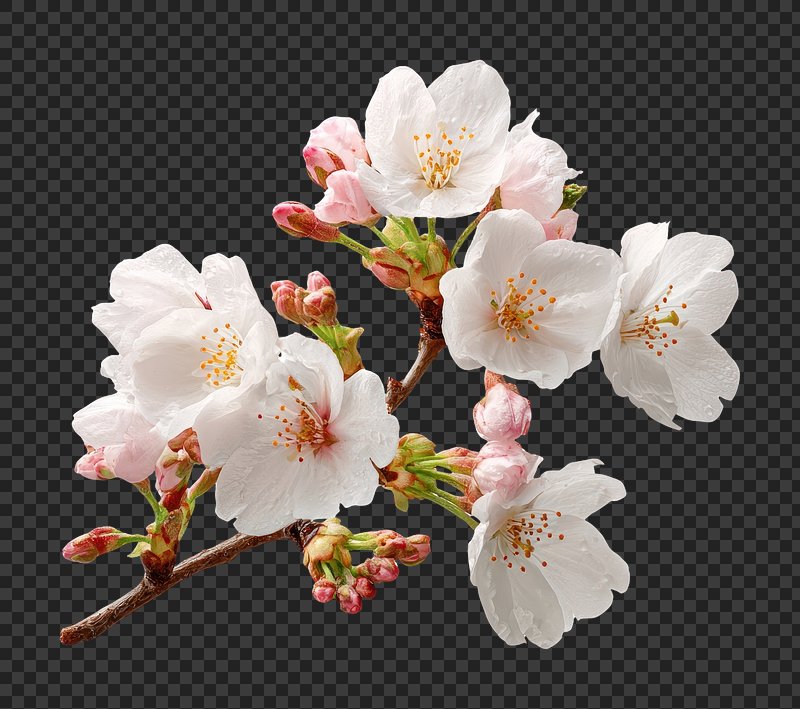 Branch+cutouts Spring Floral PNG Images | Free Photos, PNG Stickers ...