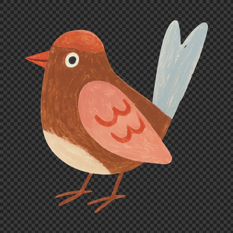 Brown+colorful+birds Illustration Background Images | Free Photos, PNG ...