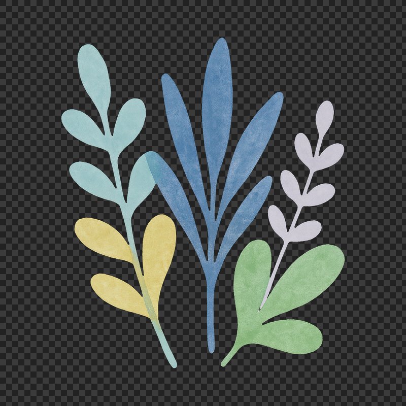 Herbs Pattern Background PNG Style Leaf Images | Free Photos, PNG ...