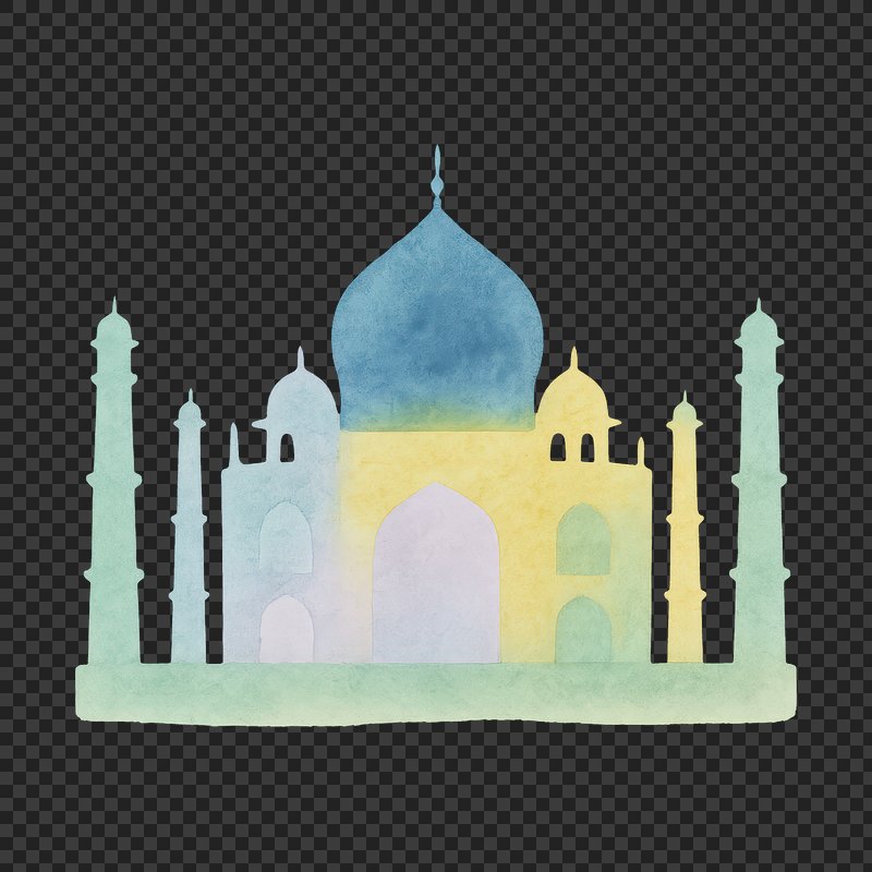 Landmark Watercolor Aesthetic Transparent Art Images | Free Photos, PNG ...