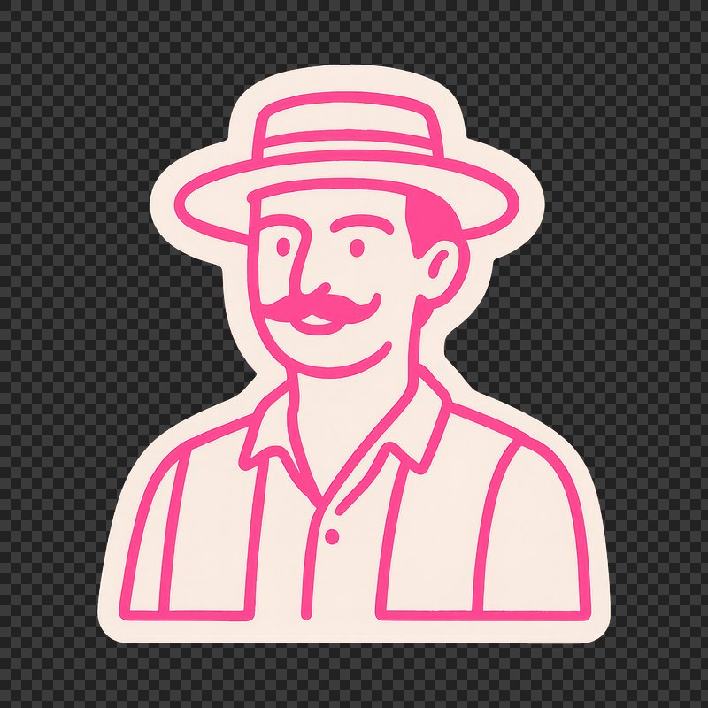 PNG Mustache Shadow Man Cartoon Images | Free Photos, PNG Stickers ...