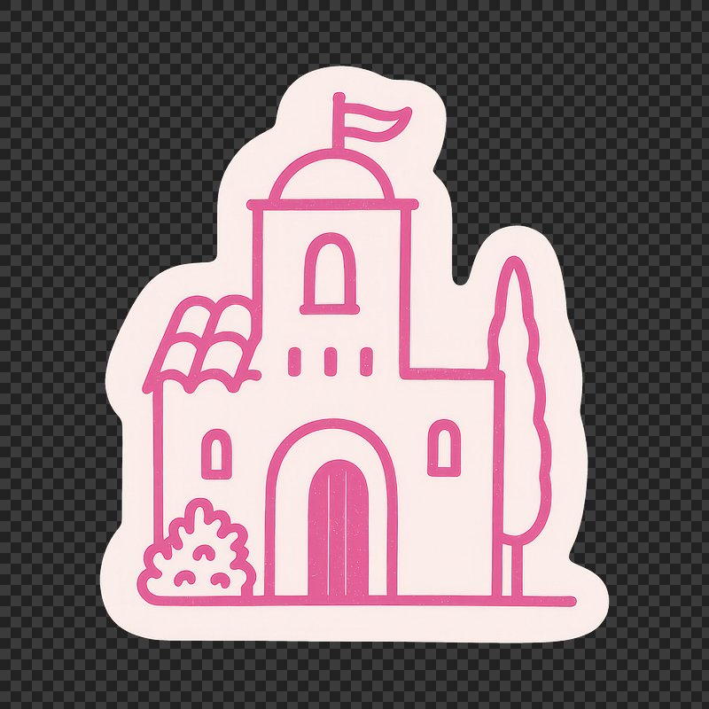Pink Castle Art Background Light Gradients Images | Free Photos, PNG ...