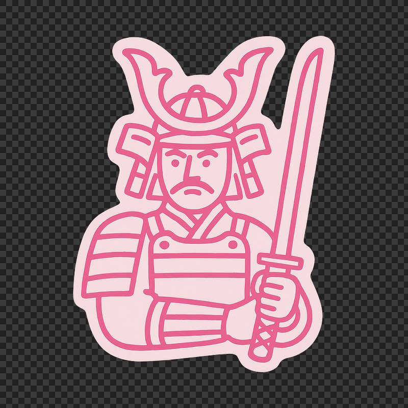 Samurai Vintage Japanese Sword Warrior PNG Images | Free Photos, PNG ...