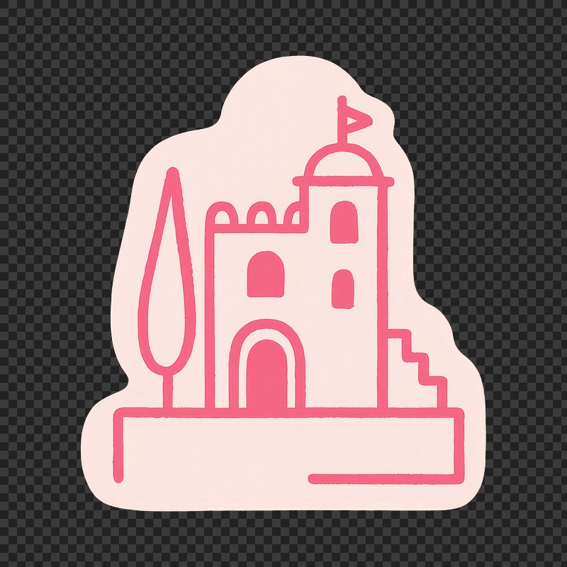 Pink Castle Art Background Light Gradients Images | Free Photos, PNG ...