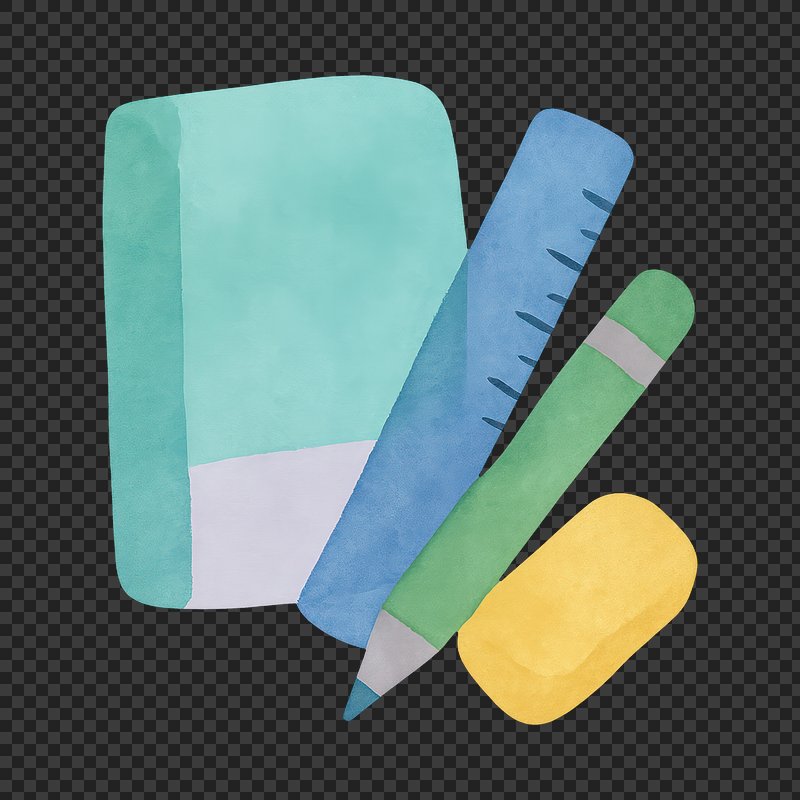 Ruler Illustration Design Art Stationery Background Images | Free ...