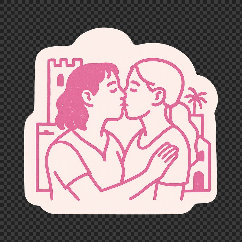 Kissing+the+pink Gradients Images | Free Photos, PNG Stickers ...