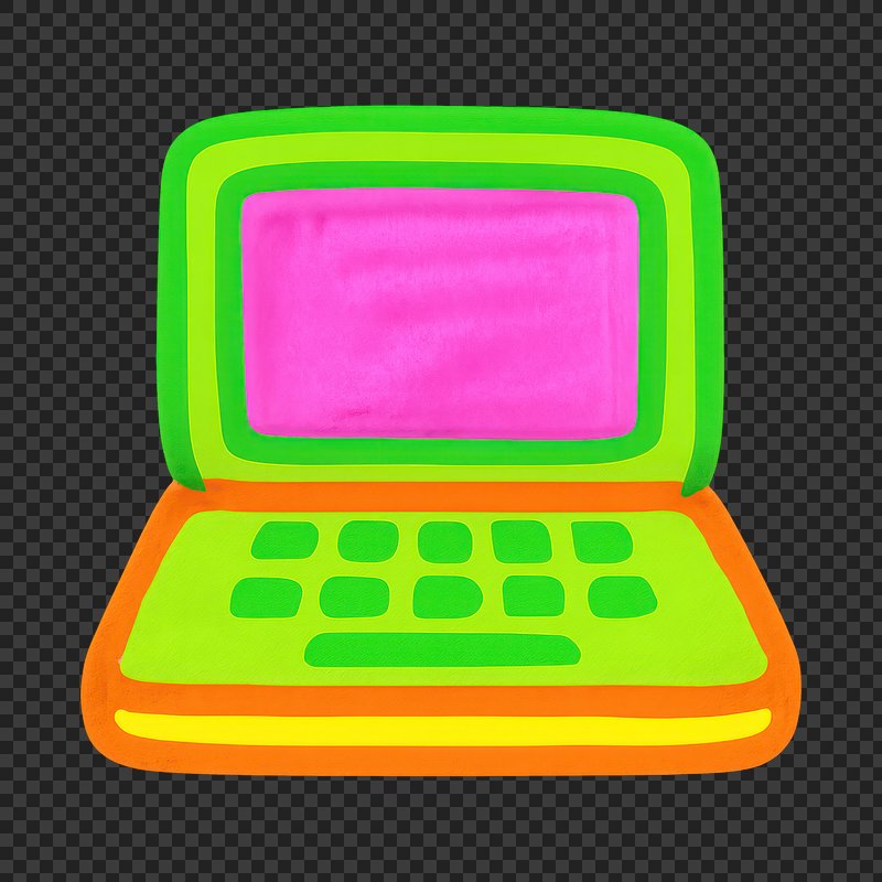 Children And Laptop Technology Art Transparent Images | Free Photos ...