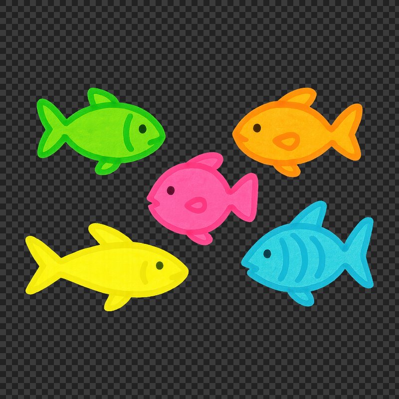 Neon Fish Cartoon Images | Free Photos, PNG Stickers, Wallpapers ...