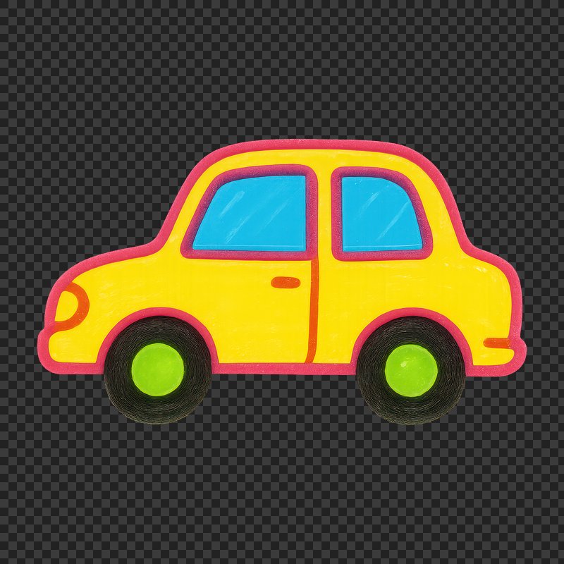 Kids Cars PNG Art Cartoon Design Images | Free Photos, PNG Stickers ...