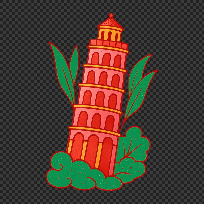 Chinese Building Cartoon Pattern PNG Images | Free Photos, PNG Stickers ...