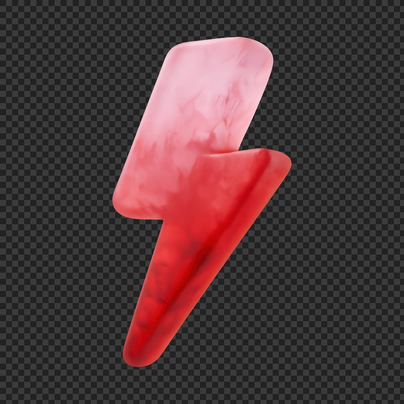 3d Icon Lightning Gradient Images | Free Photos, PNG Stickers ...