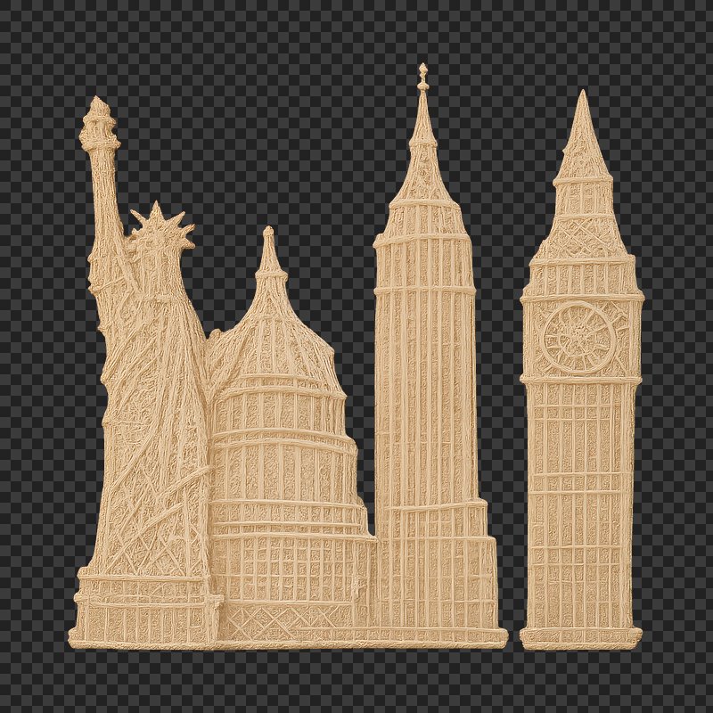 Building Sculpture Architecture Background PNG Texture Images | Free ...