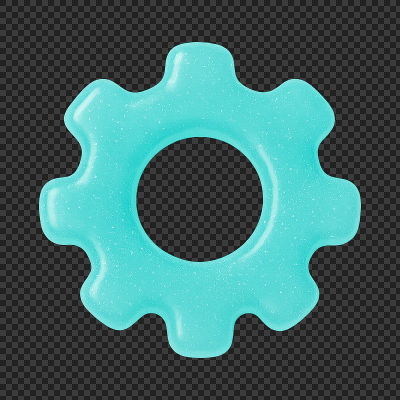 Background Gear Minimal PNG Icon Design Images | Free Photos, PNG ...