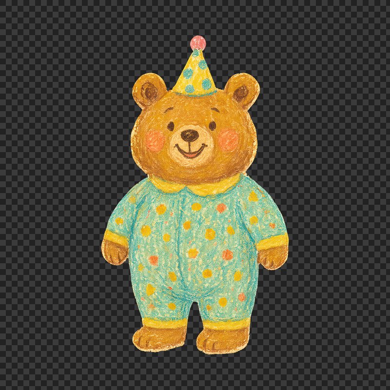 Kawaii+cartoon+bear Animal Images | Free Photos, PNG Stickers ...