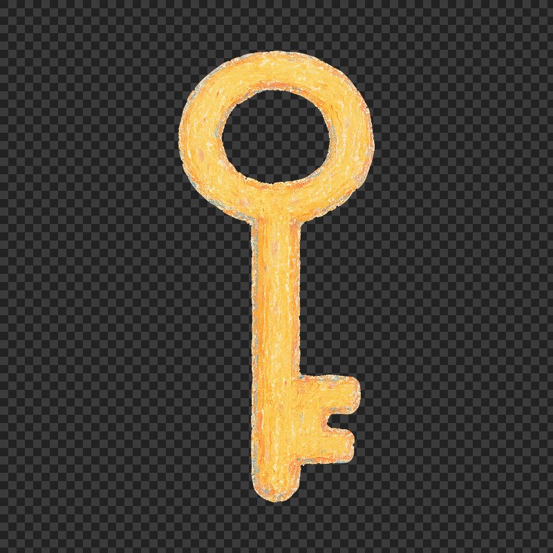 Vintage Key PNG Transparent Shadow Style Images | Free Photos, PNG ...