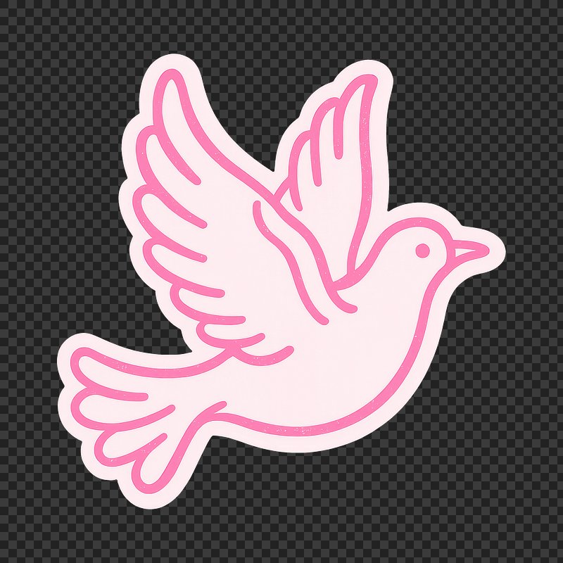 White+dove+sticker Design Images | Free Photos, PNG Stickers ...
