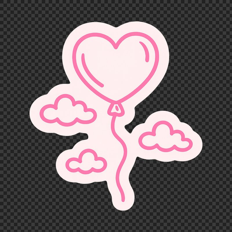Pink+cloud+art Cute Images | Free Photos, PNG Stickers, Wallpapers ...