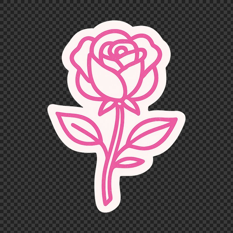 Pink+and+rose Cute Images | Free Photos, PNG Stickers, Wallpapers ...