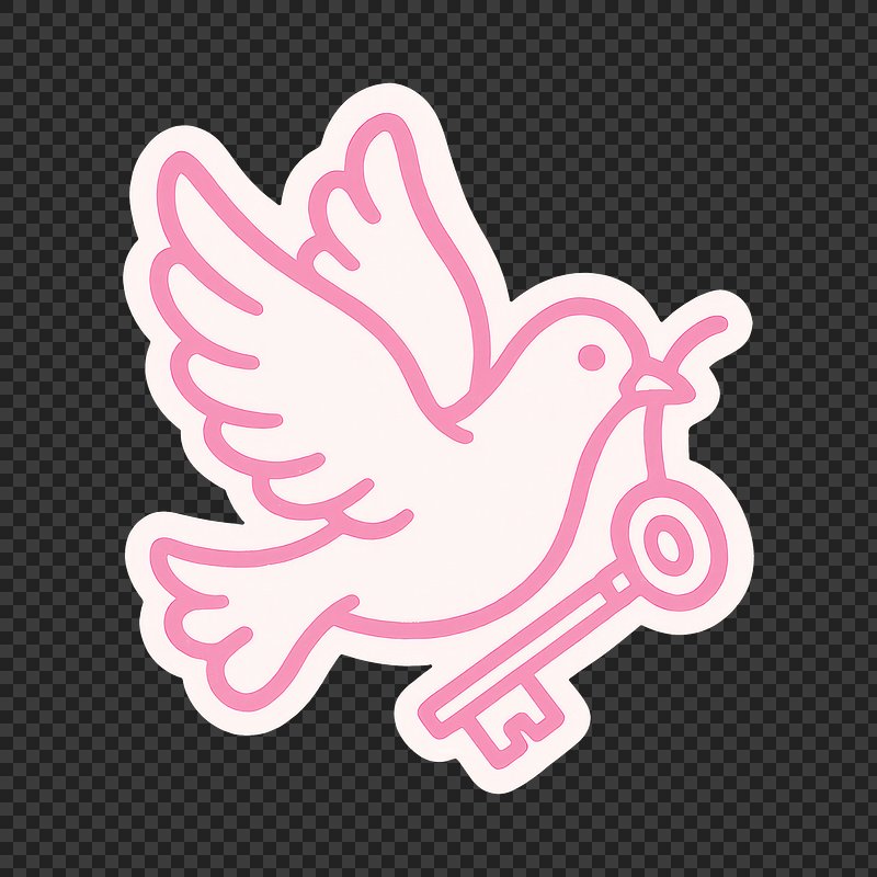 White+dove+sticker Design Images | Free Photos, PNG Stickers ...
