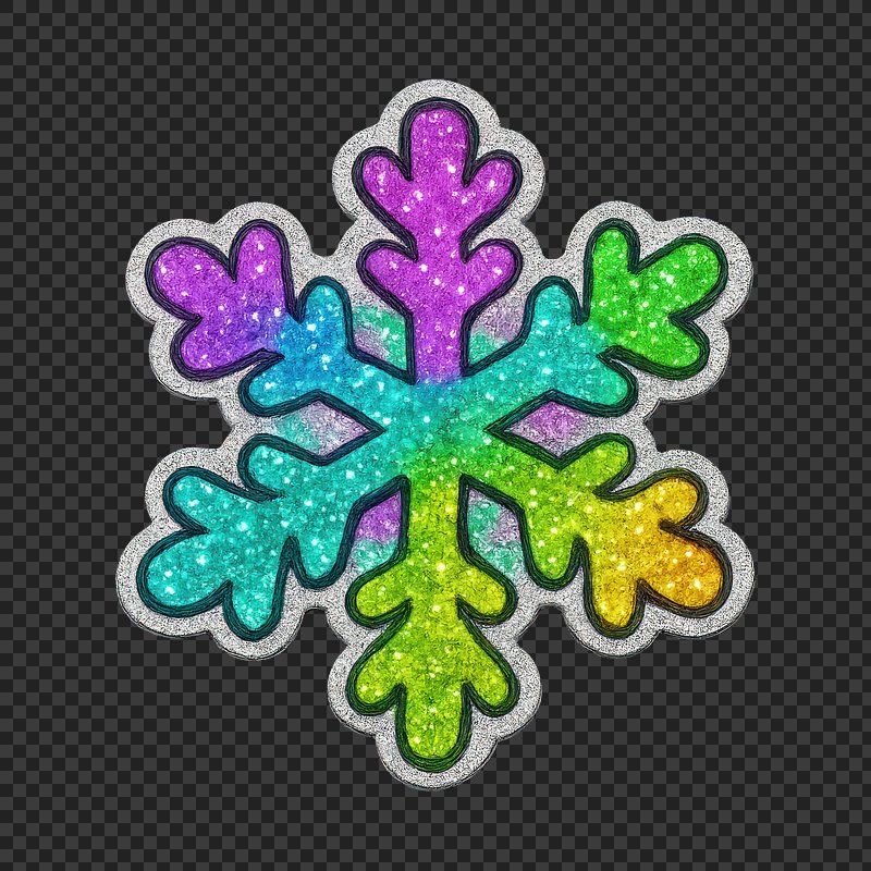 Snowflakes Glitter Background Aesthetic Sparkle Images | Free Photos ...