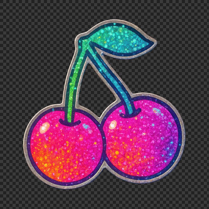 Glitter Cherry Aesthetic Images | Free Photos, PNG Stickers, Wallpapers ...