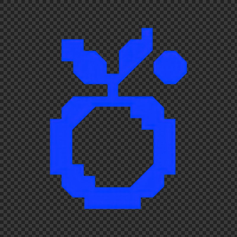 Pixelized+apple Logo Images | Free Photos, PNG Stickers, Wallpapers ...