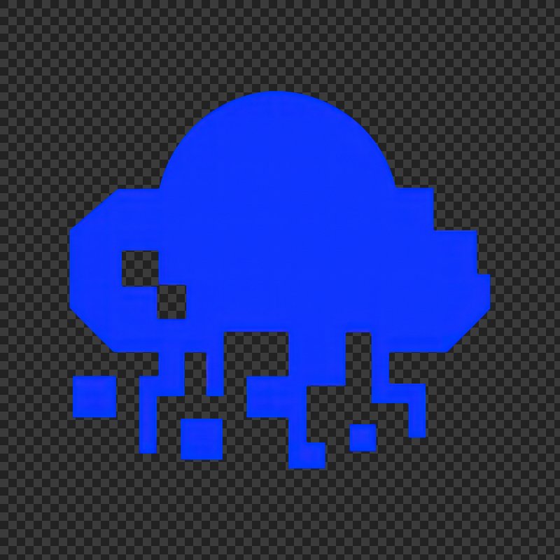 Cloud Pixel Art Transparent Pixelated Images | Free Photos, PNG ...