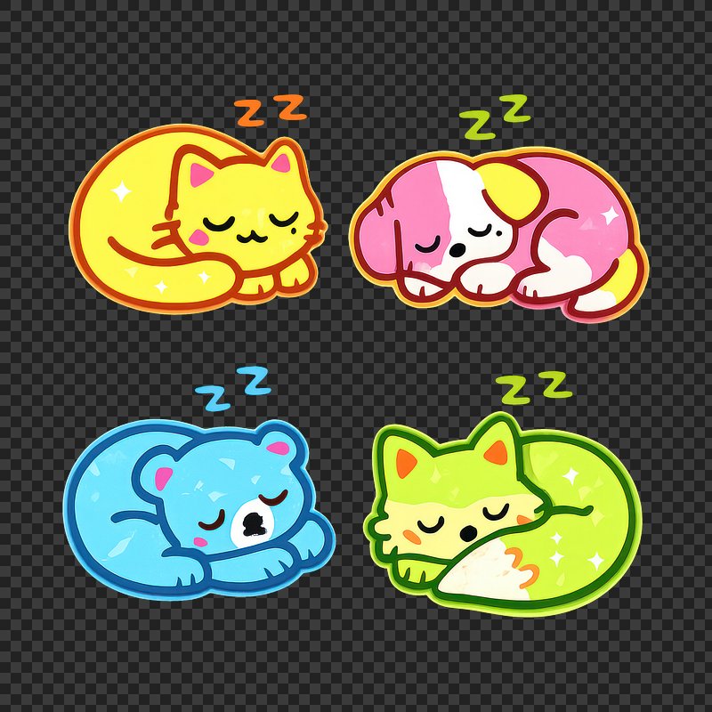 Cute+2d+cat Transparent Images | Free Photos, PNG Stickers, Wallpapers ...