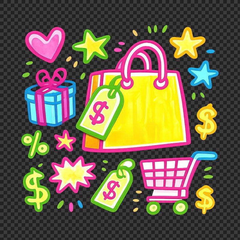 Sale Kid Shopping Background PNG Images | Free Photos, PNG Stickers ...