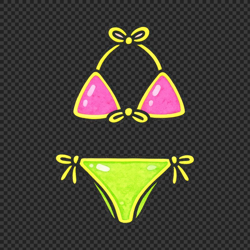 Bikini Cartoon Texture Images | Free Photos, PNG Stickers, Wallpapers ...