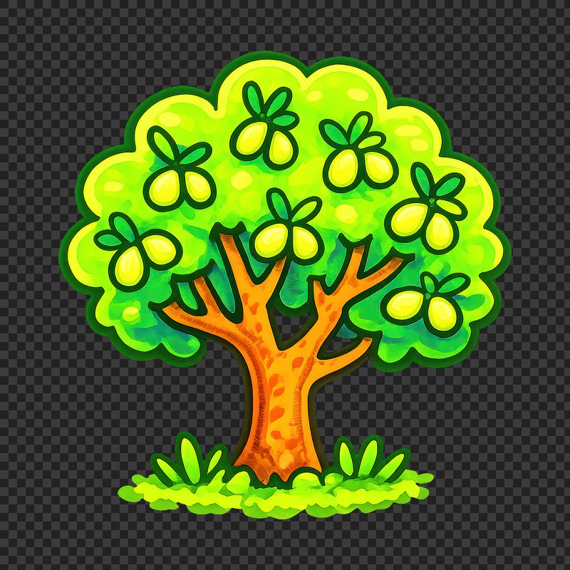 Cartoon Fruit Tree Transparent Images | Free Photos, PNG Stickers ...