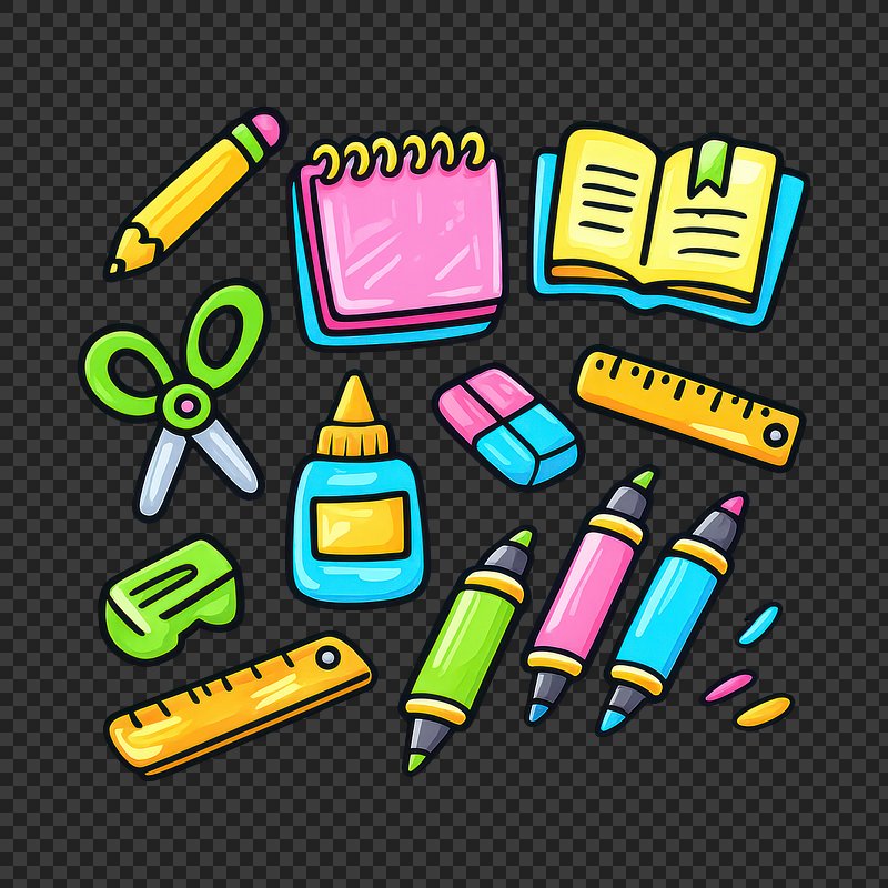 Books Back Design Cartoon Isolated Images | Free Photos, PNG Stickers ...