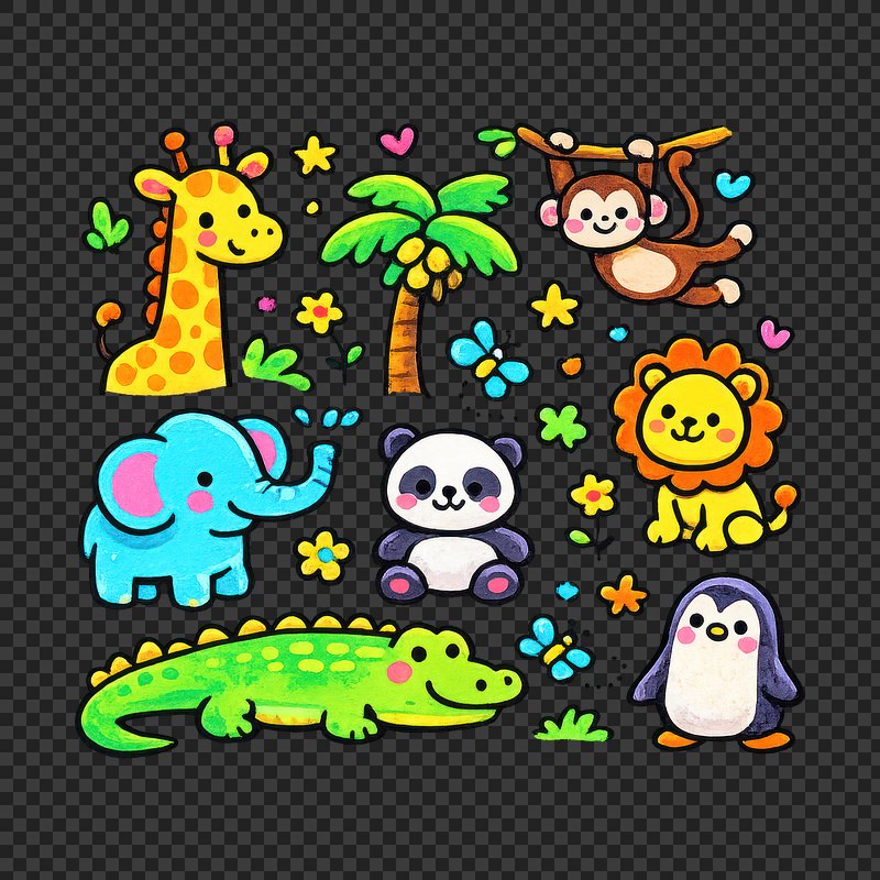 Lion+and+flowers Cartoon Images | Free Photos, PNG Stickers, Wallpapers ...