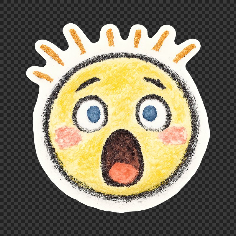 Surprised+emoji Background Shocked PNG Images | Free Photos, PNG ...