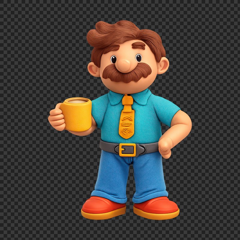 PNG Mustache Shadow Man Cartoon Character Images | Free Photos, PNG ...