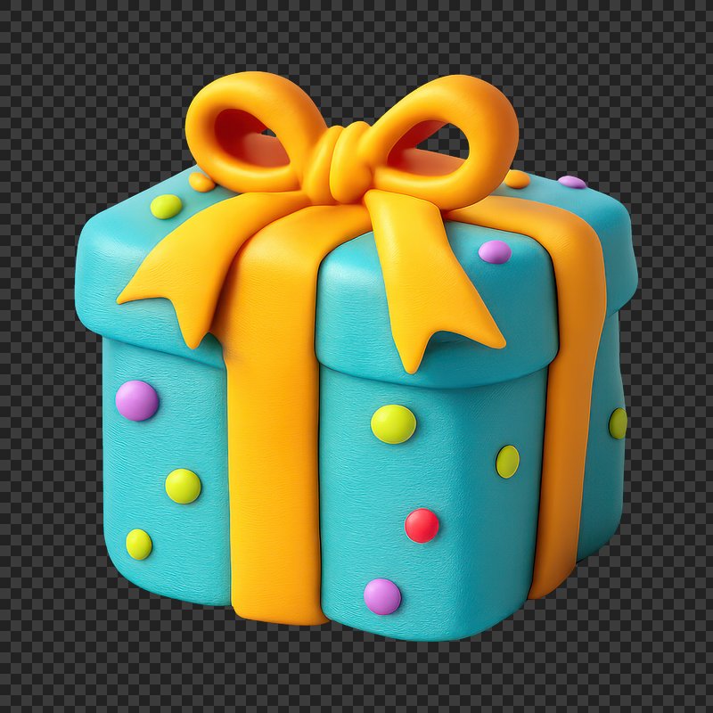 Festive Package Box Present PNG Birthday Images | Free Photos, PNG ...