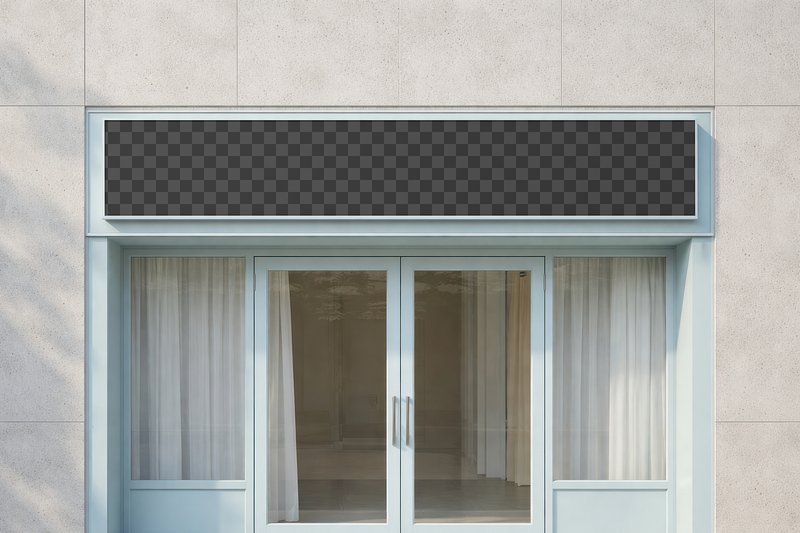 Mockup+door Design Architecture Sign Logo Images | Free Photos, PNG ...