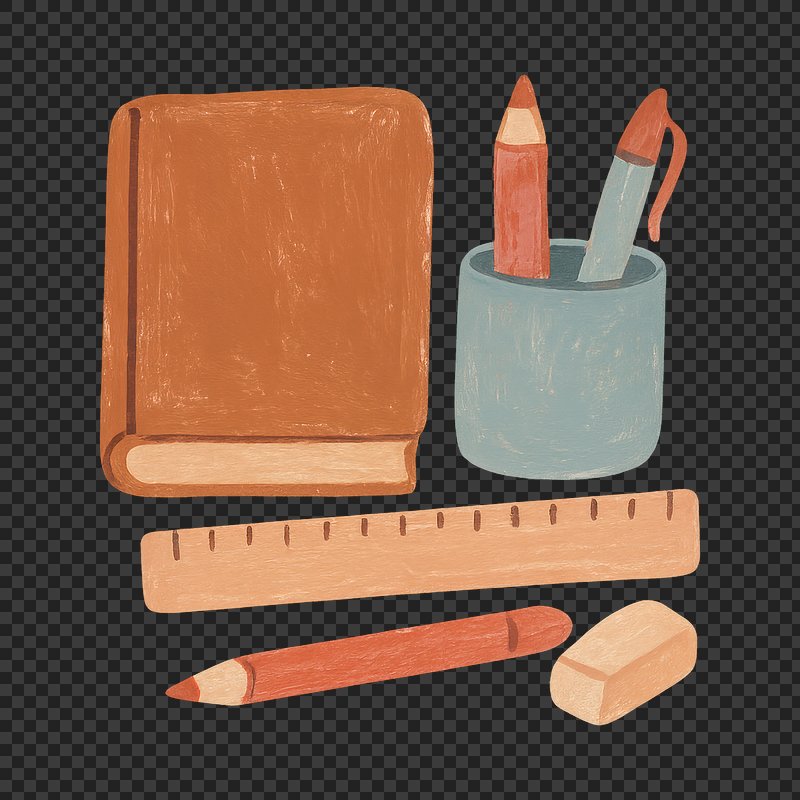 Ruler Illustration Design Art Stationery PNG Images | Free Photos, PNG ...
