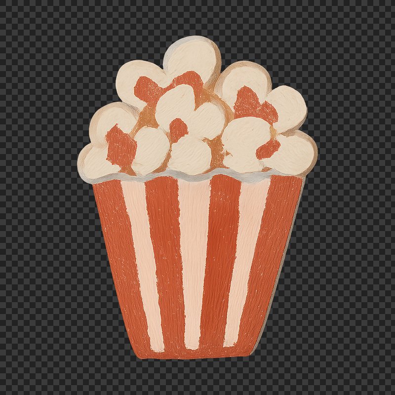 Movie Popcorn Red Png Transparent Texture Images | Download Free Design ...