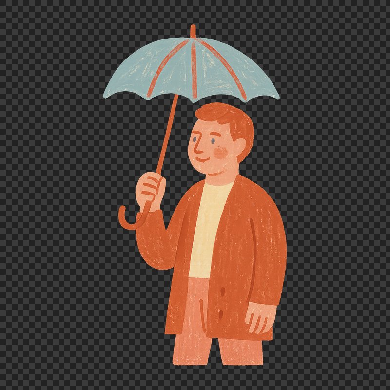 Rainy Day Cartoon Umbrella Images | Free Photos, PNG Stickers ...