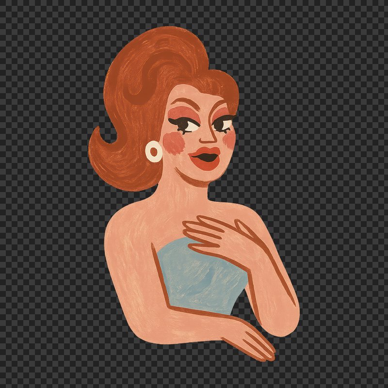 Drag Queen PNG Portrait Images | Free Photos, PNG Stickers, Wallpapers ...