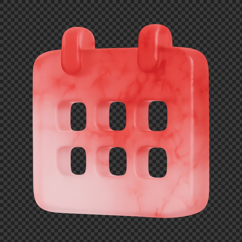 3d+calendar+icon PNG Images | Free Photos, PNG Stickers, Wallpapers ...