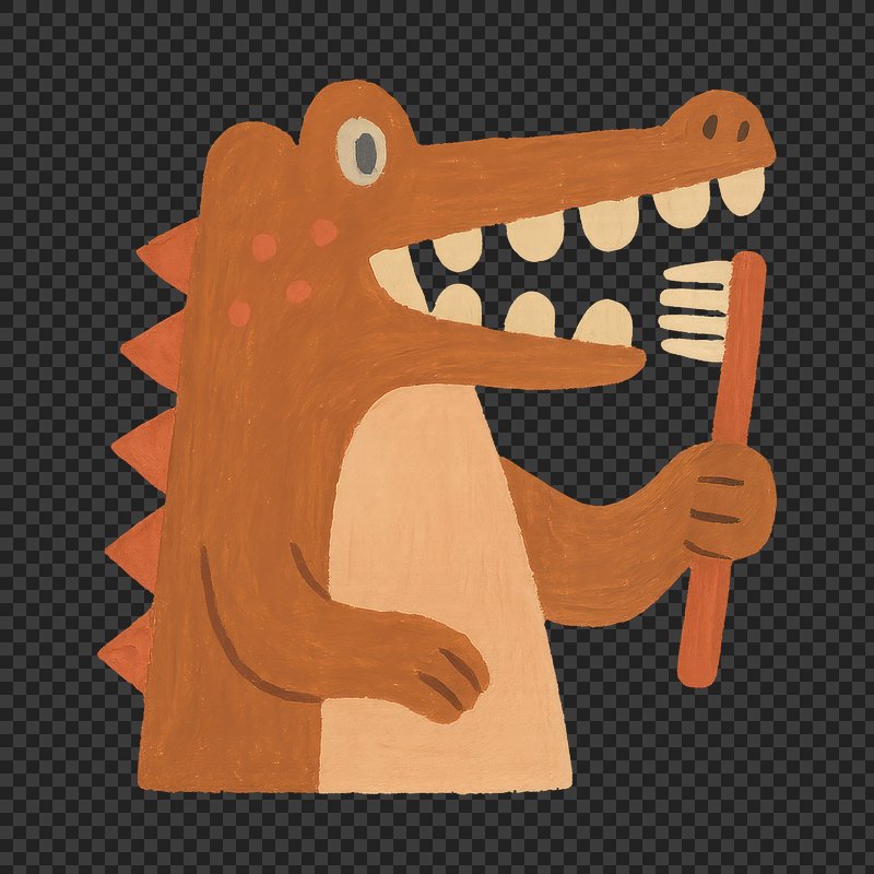 Dental Hygiene Teeth Blue Cartoon Images | Free Photos, PNG Stickers ...