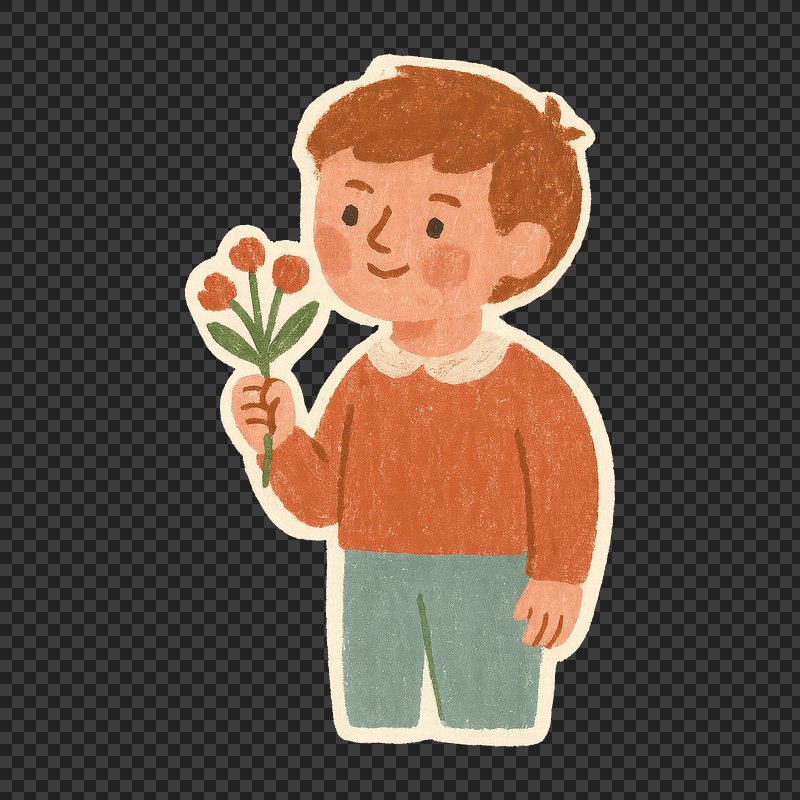 Boy Flowers Shadow Images | Free Photos, PNG Stickers, Wallpapers ...