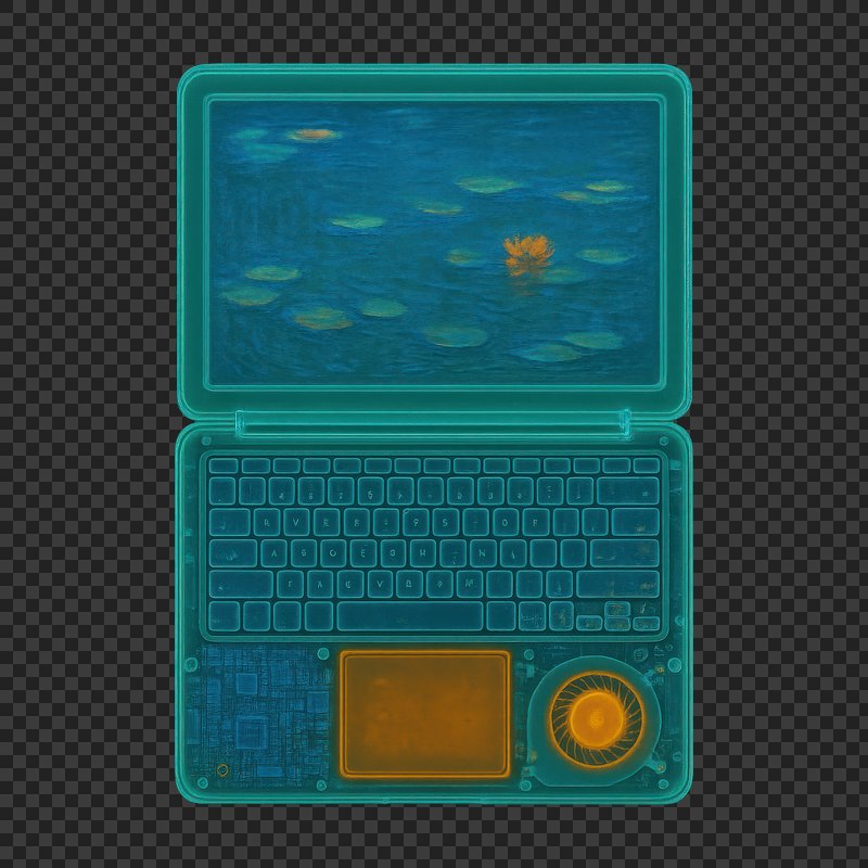 Laptop Screen Art Transparent Technology Images | Free Photos, PNG ...